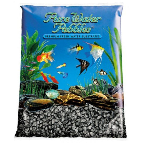 Pure Water Pebbles Aquarium Gravel - Black Frost – neighborlypets.com